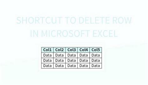 Efficient Method To Delete Rows In Microsoft Excel Excel Template