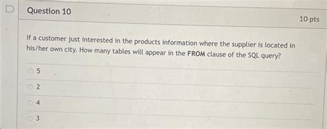 Solved Using The Following Database Structure To Answer Chegg