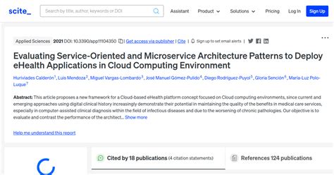 Evaluating Service Oriented And Microservice Architecture Patterns To Deploy Ehealth