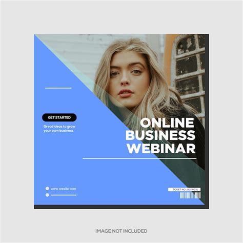 소셜 미디어 템플릿 디자인 미니멀리즘 현대 프리미엄 벡터