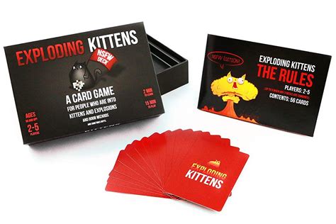 Exploding Kittens Card Game Nsfw Edition Unicun