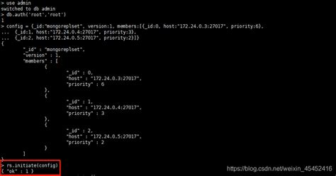 Docker部署mongo集群 一主两从docker Mongodb集群 1主2从 Csdn博客