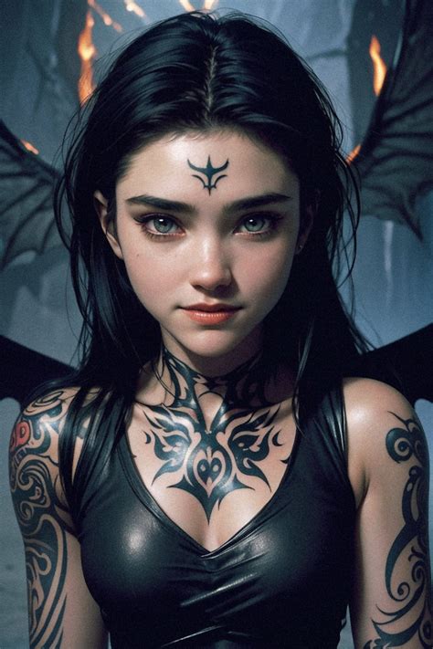 Geestgenoot Jennifer Spell Roep Succubus Sigil Op Geile Succubus