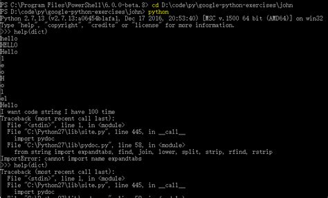 Python Function Error · Issue 5082 · Powershellpowershell · Github