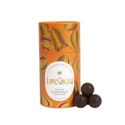 Love Cocoa Gingerbread Chocolate Truffles Fallon And Byrne