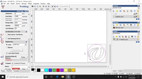 4 toolpaths 2d 2da parte youtube