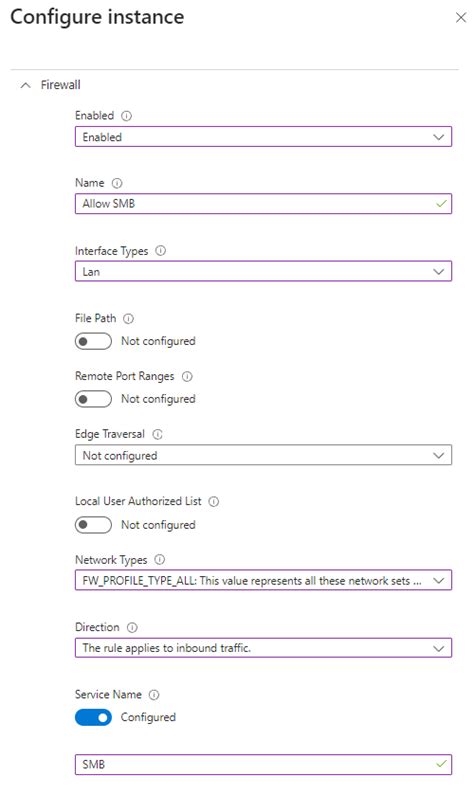 Default Firewall Policy Blocks Smb Network Shares R Intunefornewbies
