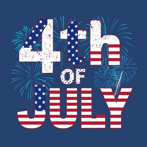 Premium Photo 4th Of July American Flag Pattern
