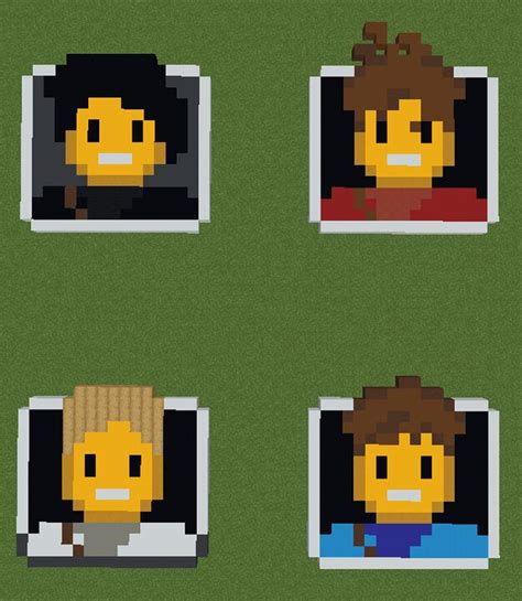Ninjago Pixel Art Trainee Gi Minecraft Map