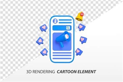 premium psd 3d rendering mobile phone online shopping promotion elements