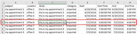 Create Appointments Using Spreadsheet Data