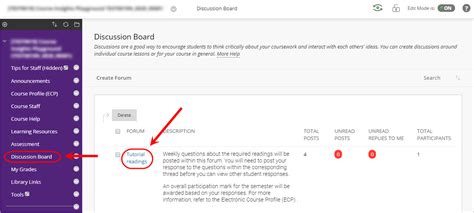 Delete Threads And Editdelete Replies Original Elearning University Of Queensland