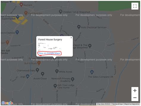 How Can I Remove The View On Google Maps Button In The JS Map API Google Maps Community