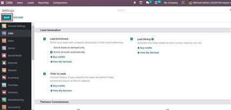 Visits To Lead Rule In Odoo 16 Customer Relationship Management