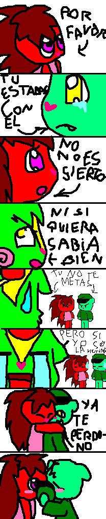 Flippy X Flaky Comic 5 By Mikatherabbit On Deviantart