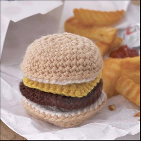 Ravelry Miniature Cheeseburger Pattern By Rose Langlitz