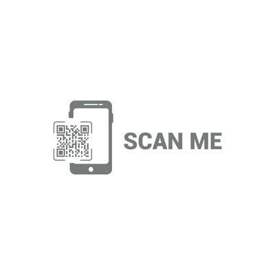 Qr Code Scan Me Vector Art Icons And Graphics For Free Download