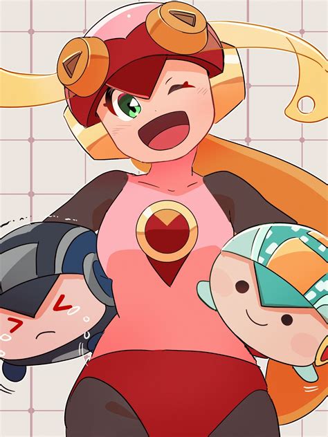 Megaman Exe Roll Exe And Dark Megaman Exe Mega Man And 1 More Drawn