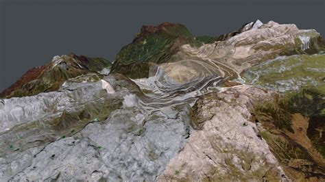 The Grasberg Gold Mine Central Papua Indonesia 3d Model Cgtrader