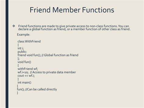 Data Members And Member Functions