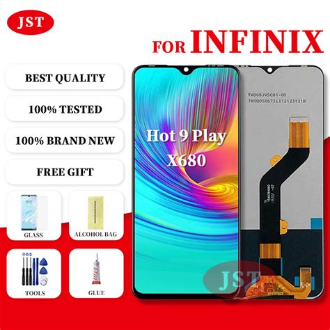 For Infinix Hot 9 Play X680 Lcd Display Touch Screen Shopee Philippines
