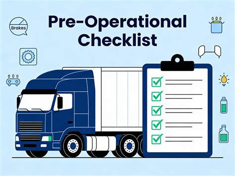 Truck Pre Operational Checklist Safety Guide Free Pdf Download 2026