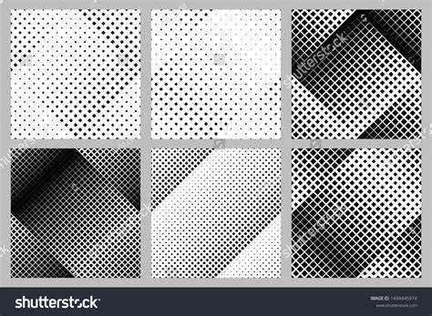 Geometrical Square Pattern Background Collection Abstract Stock Vector Royalty Free 1499445974