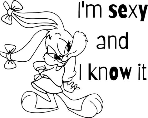 I M Sexy And I Know It SVG Silhouette Rabbit Style Classic Fashion Diva Glamour Fabulous SVG