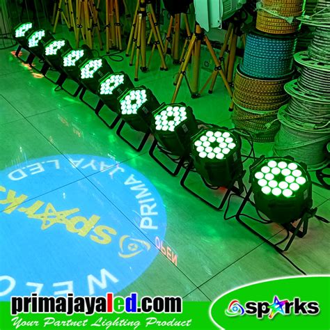 Paket Par Led In Rgbw Spark Prima Jaya Led