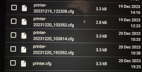 Keep Or Remove Older Config Files Rklippers