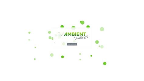 js tutorial bvambient vanillajs background particles rengga dev