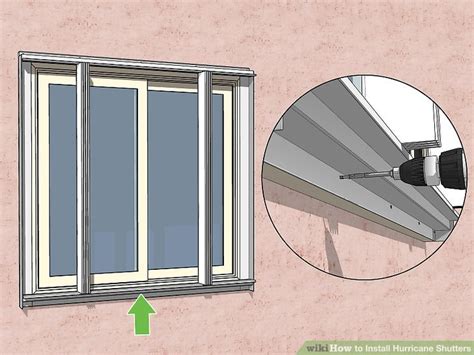 3 Ways To Install Hurricane Shutters Wikihow Life