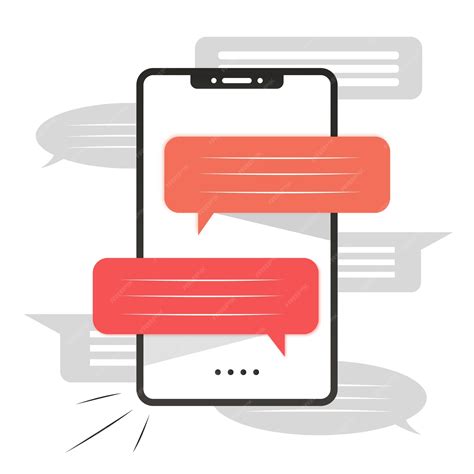 Premium Vector Messages Concept Illustration Free Vector