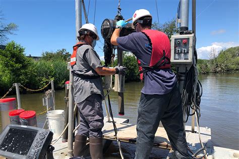 Sediment And Surface Water Sampling On The Delaware River Normandeau Associates
