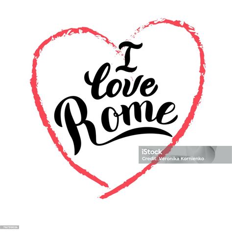 나는 로마 문자 텍스트를 사랑 해요 티셔츠 엽서 기념품 타이포그래피 프린트 벡터 Eps 10 격언에 대한 스톡 벡터 아트 및