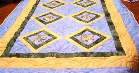 Quilt Stitching Elaborate Quilting On Finished Quilt