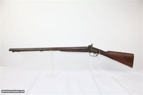 Antique William Moore And Co Sxs Percussion Shotgun