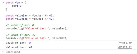 Javascript 空值合并运算符 码农参考
