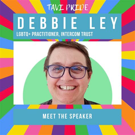 Tavistock Pride 📣 Speaker Announcement Debbie Ley 📣 Facebook