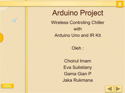 Manual Wireless Control With Use Arduino Uno Ir Kit Application To