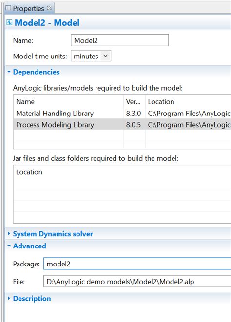 simulation anylogic duplicate basic model stack overflow