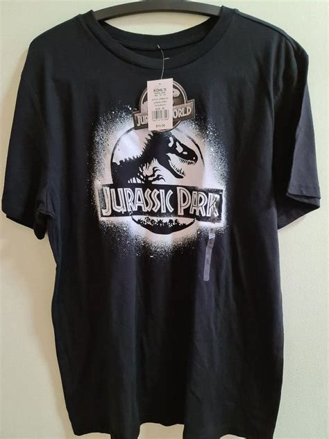 Jurassic Park Tshirt Mens Fashion Tops And Sets Tshirts And Polo Shirts