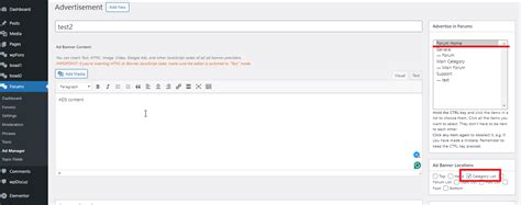 2 different ads in 1 post wpforo ads manager gvectors team forum