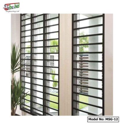 Simple Ms Window Grill Design Wg2920 Shahid Engineering Ltd