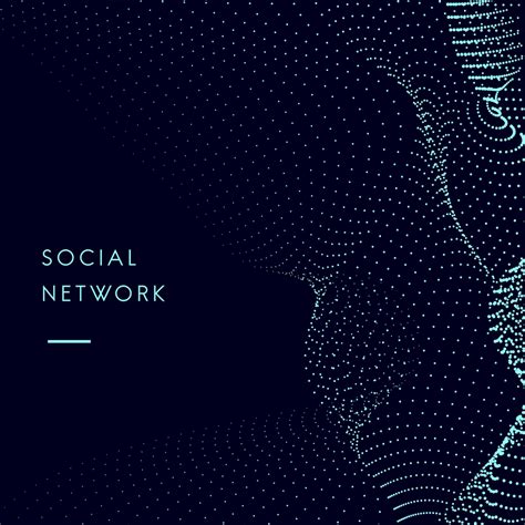 Data Visualization Particle Dynamic Wave Free Vector Rawpixel