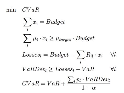 mathematical constrained optimization in r stack overflow