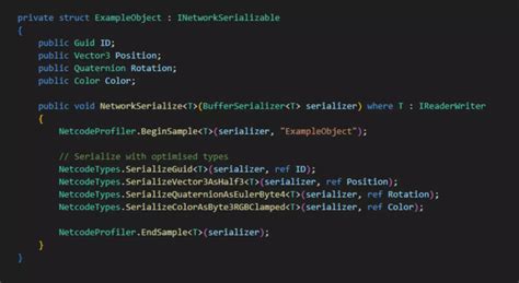 netcode performance toolkit reduce your netcode for gameobjects