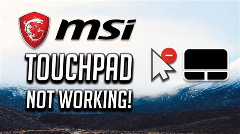 How Do I Disable The Touchpad On My Msi Laptop At Sherlyn Weyer Blog
