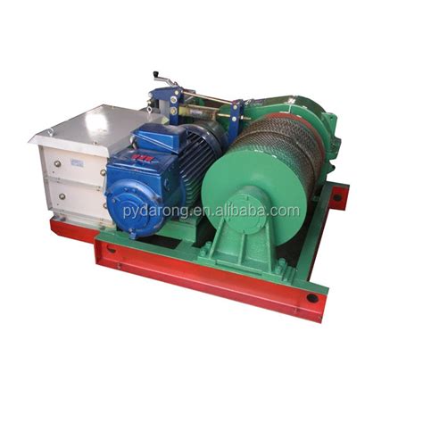 Fast Mine Hoister And Windlass With Gearbox Gear Bearing Motor Ch Brand