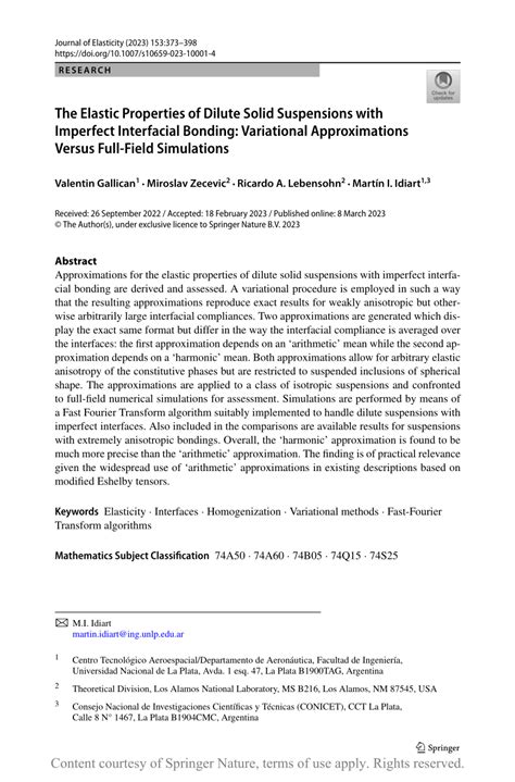 The Elastic Properties Of Dilute Solid Suspensions With Imperfect Interfacial Bonding